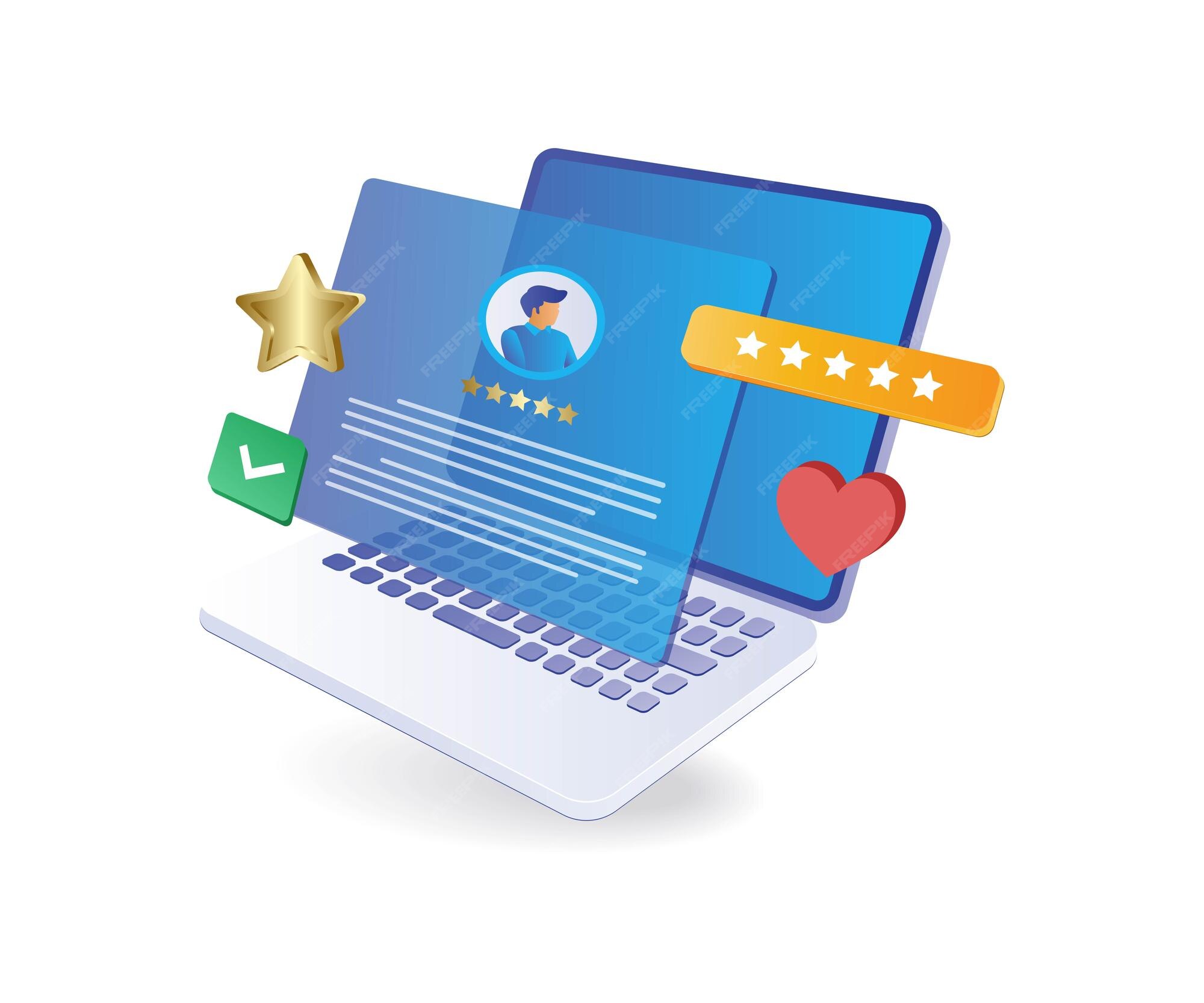 Premium Vector | Personal branding web account Premium Vector | Personal branding web account