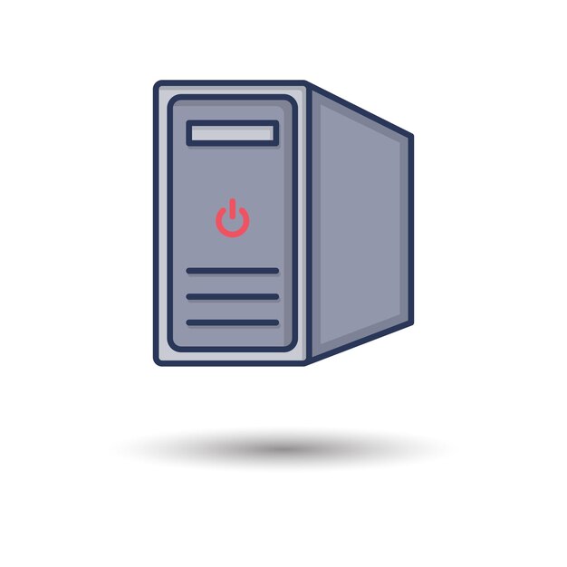 Premium Vector | Personal computer free vector icon on trendy design Premium Vector | Personal computer free vector icon on trendy design