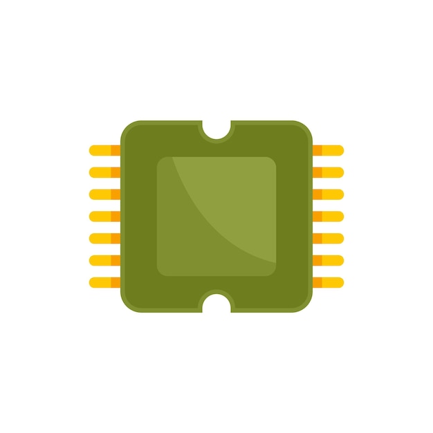 Premium Vector | Phone processor icon Flat illustration of phone ... Premium Vector | Phone processor icon Flat illustration of phone ...