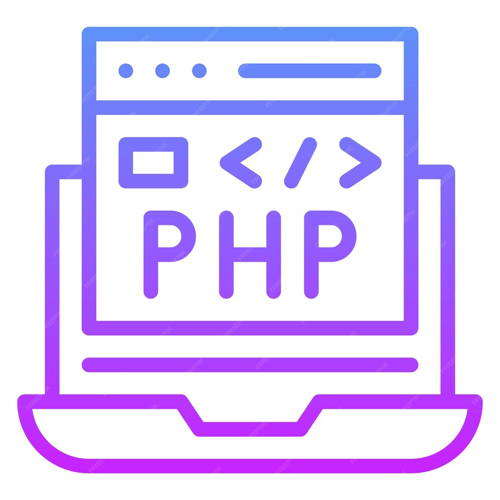 Premium Vector Php Coding Vector Icon Illustration Of Coding And 1141