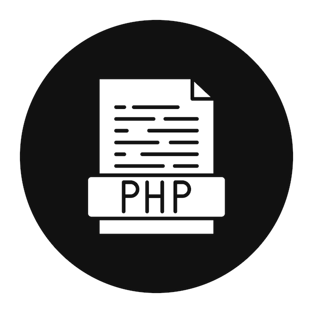 Premium Vector Php File Vector Illustration