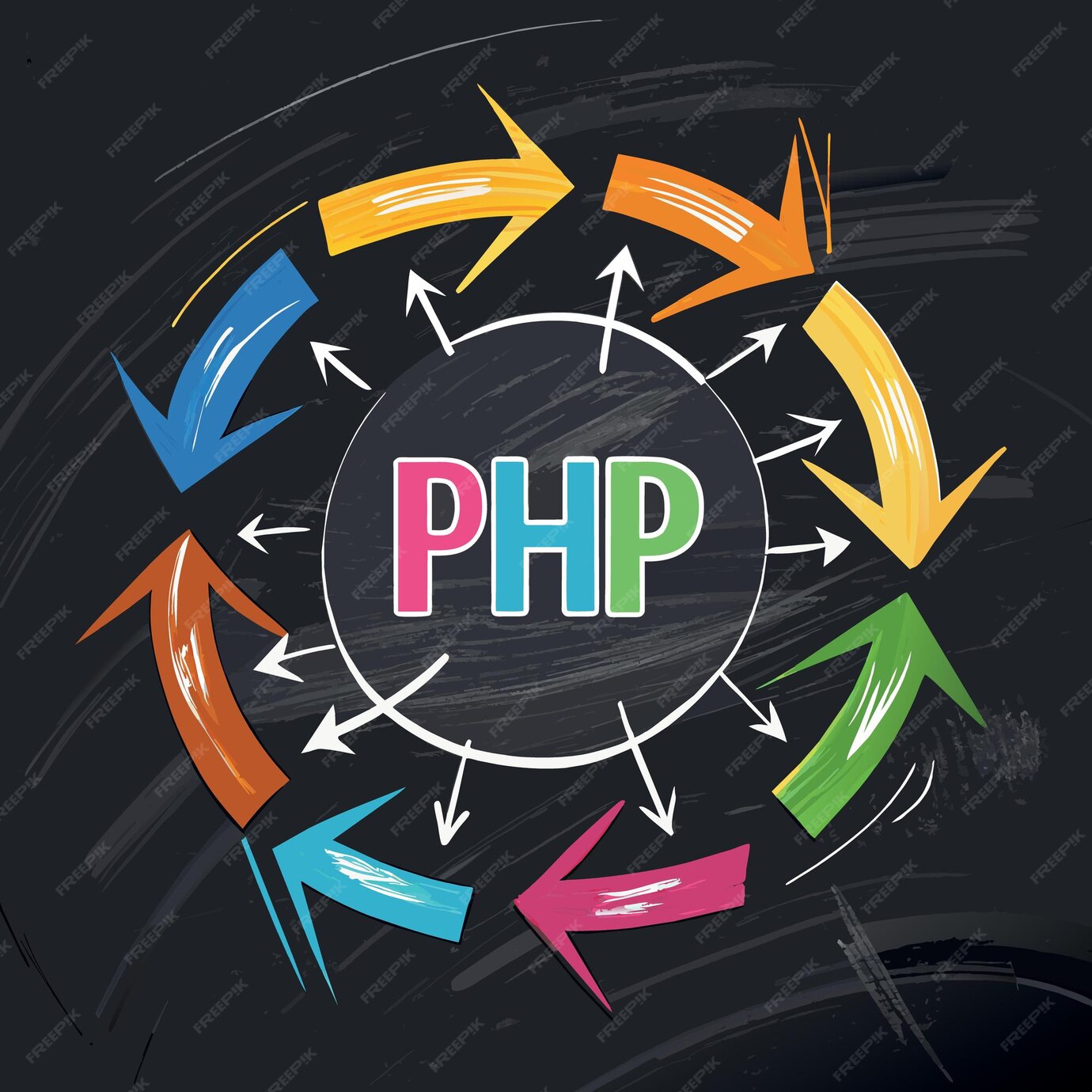 Premium Vector | PHP modern programming language for software ...