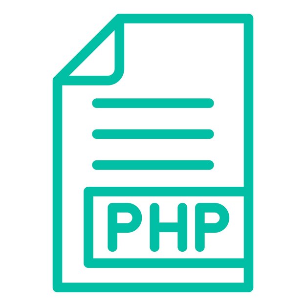 Premium Vector Php Vector Icon Design Illustration