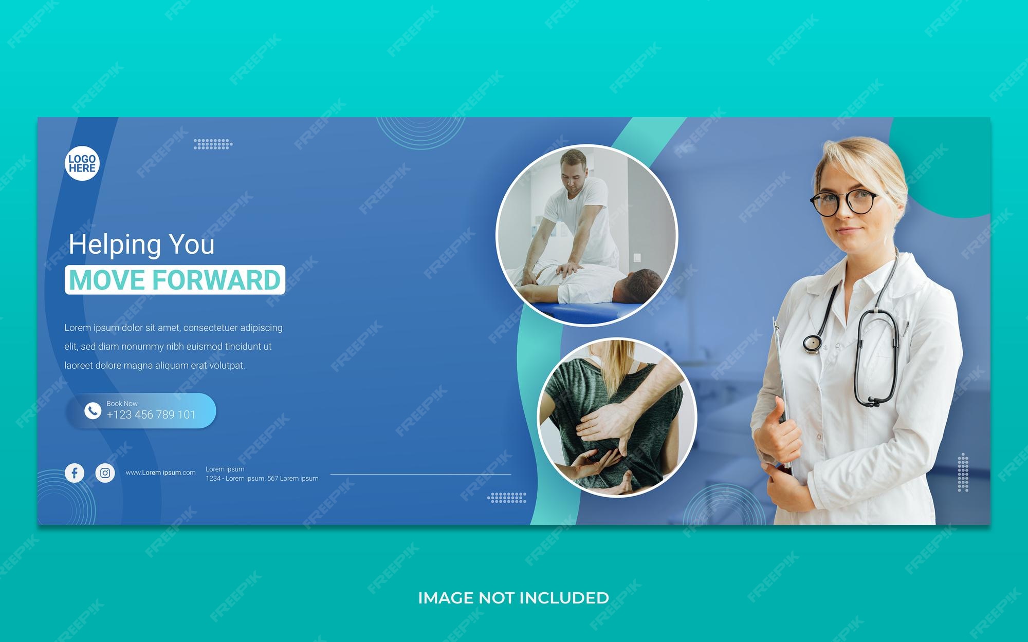 Premium Vector Physiotherapy Clinic Banner Template