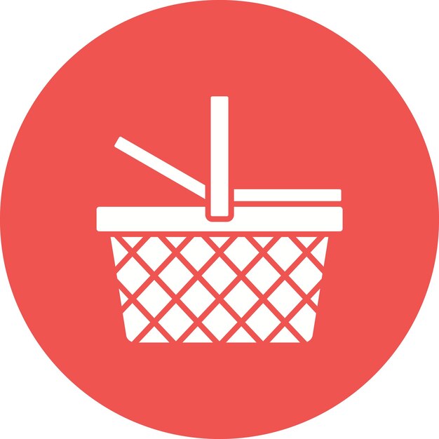 Premium Vector | Picnic Basket Icon Premium Vector | Picnic Basket Icon