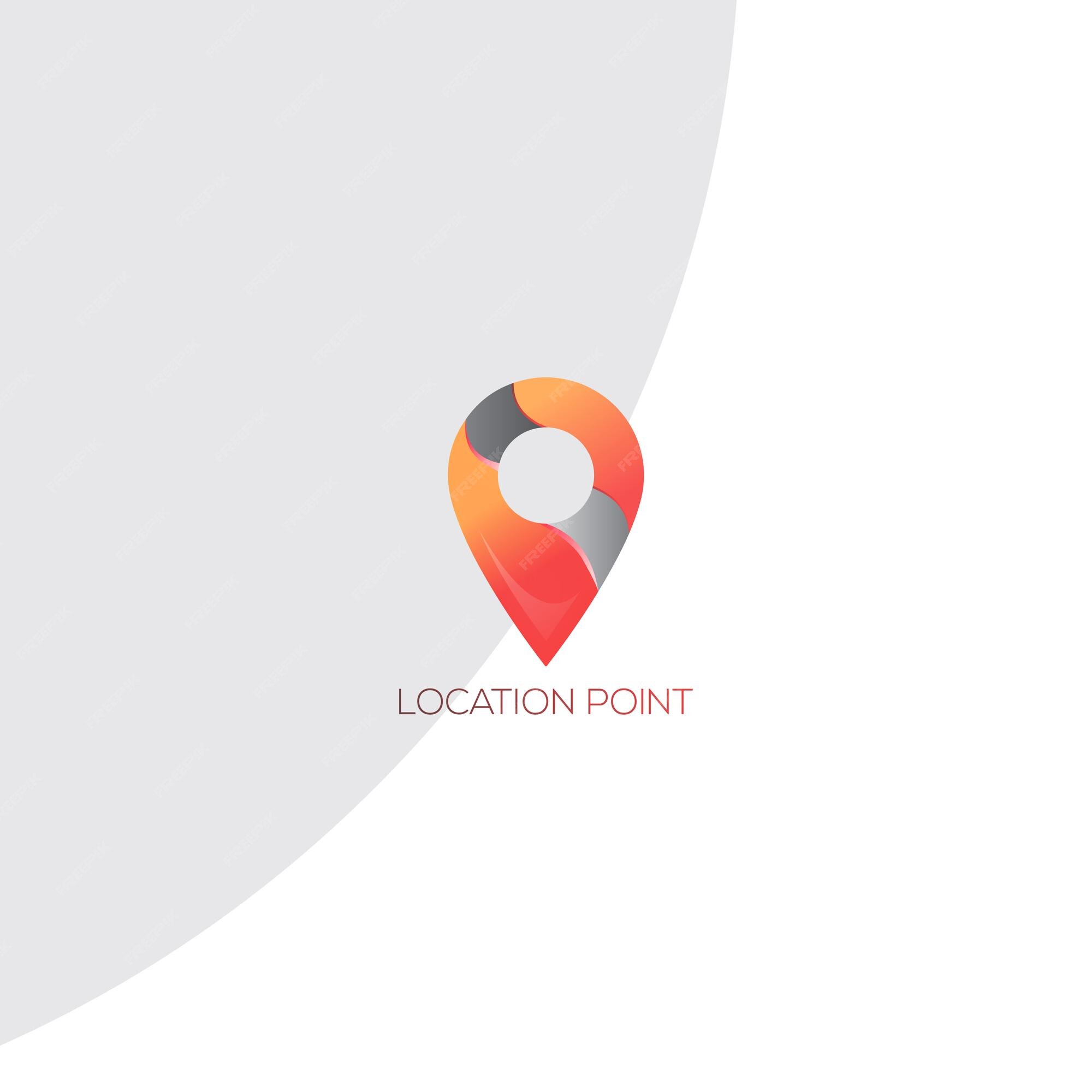 Premium Vector | Pin point logo template. Premium Vector | Pin point logo template.