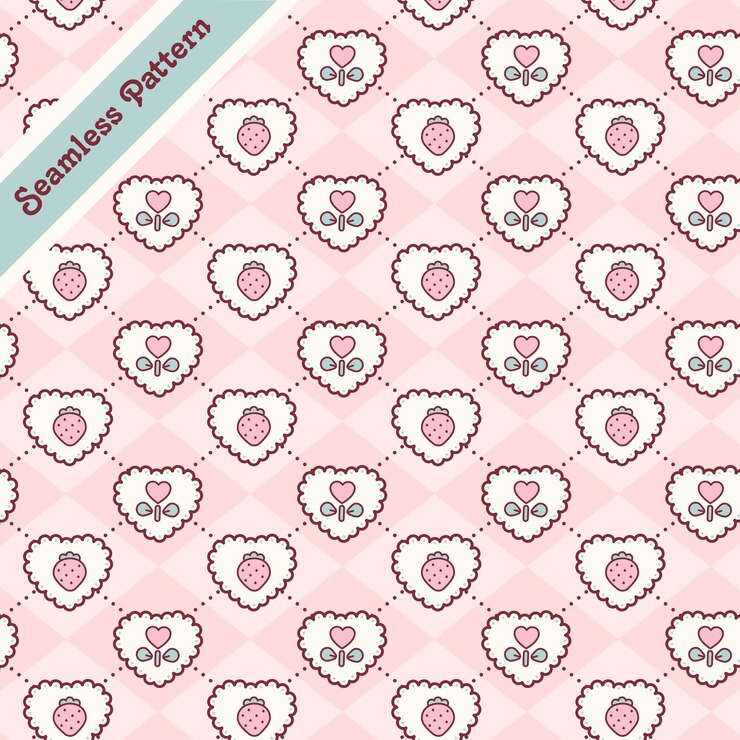 Premium Vector | Pink fabric with a pink heart and the word schindler ... Premium Vector | Pink fabric with a pink heart and the word schindler ...