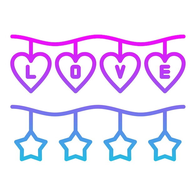 Premium Vector | A pink heart with the word love on it Premium Vector | A pink heart with the word love on it