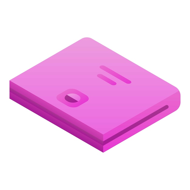 Premium Vector | Pink wallet icon Isometric of pink wallet vector icon ... Premium Vector | Pink wallet icon Isometric of pink wallet vector icon ...