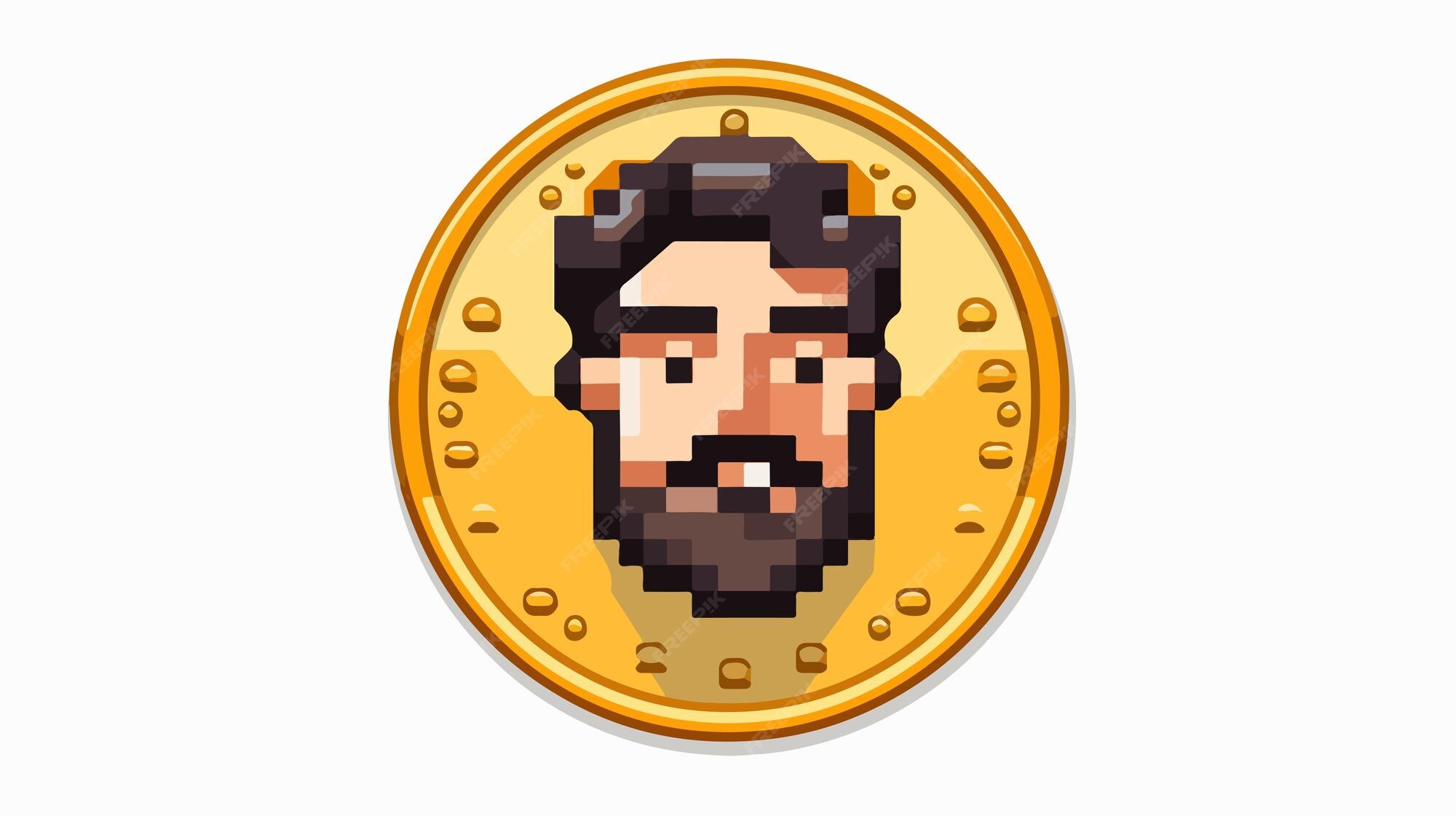 Pixel Art Coin Cartoon Vector Illustration Isolated | Premium AI ... Pixel Art Coin Cartoon Vector Illustration Isolated | Premium AI ...