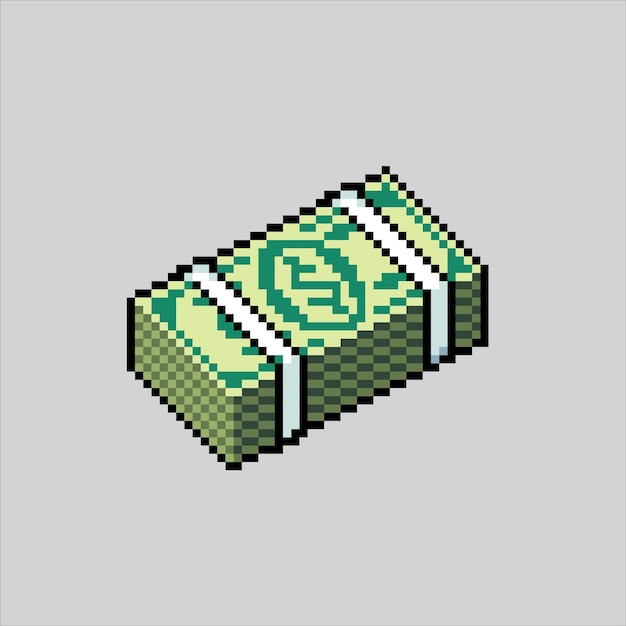 Premium Vector | Pixel art illustration Cash Money Pixelated Cash Money ... Premium Vector | Pixel art illustration Cash Money Pixelated Cash Money ...