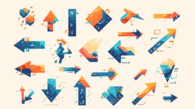 Pixel Art Retro Cursor Signs Vector Set | Premium AI-generated vector Pixel Art Retro Cursor Signs Vector Set | Premium AI-generated vector