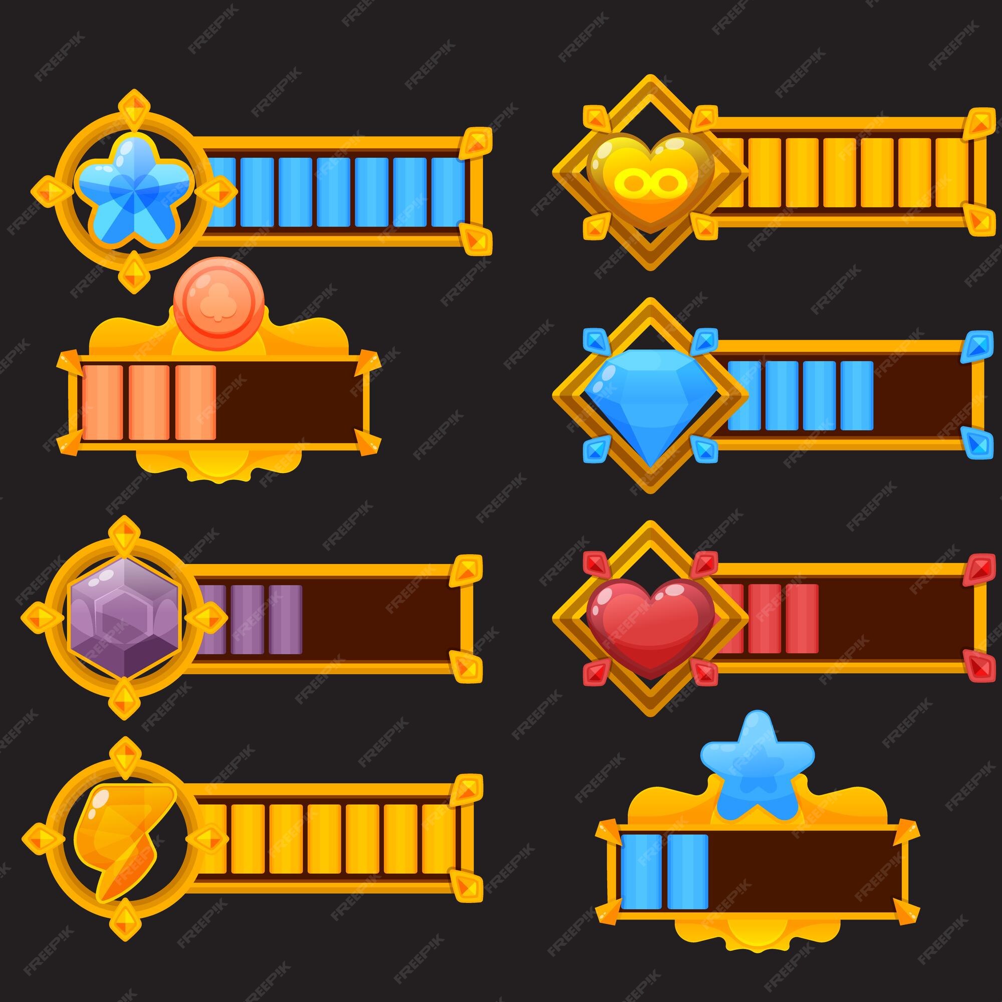 Premium Vector | Pixel game icon Retro video games element arcade UI button digital console 8bit ...