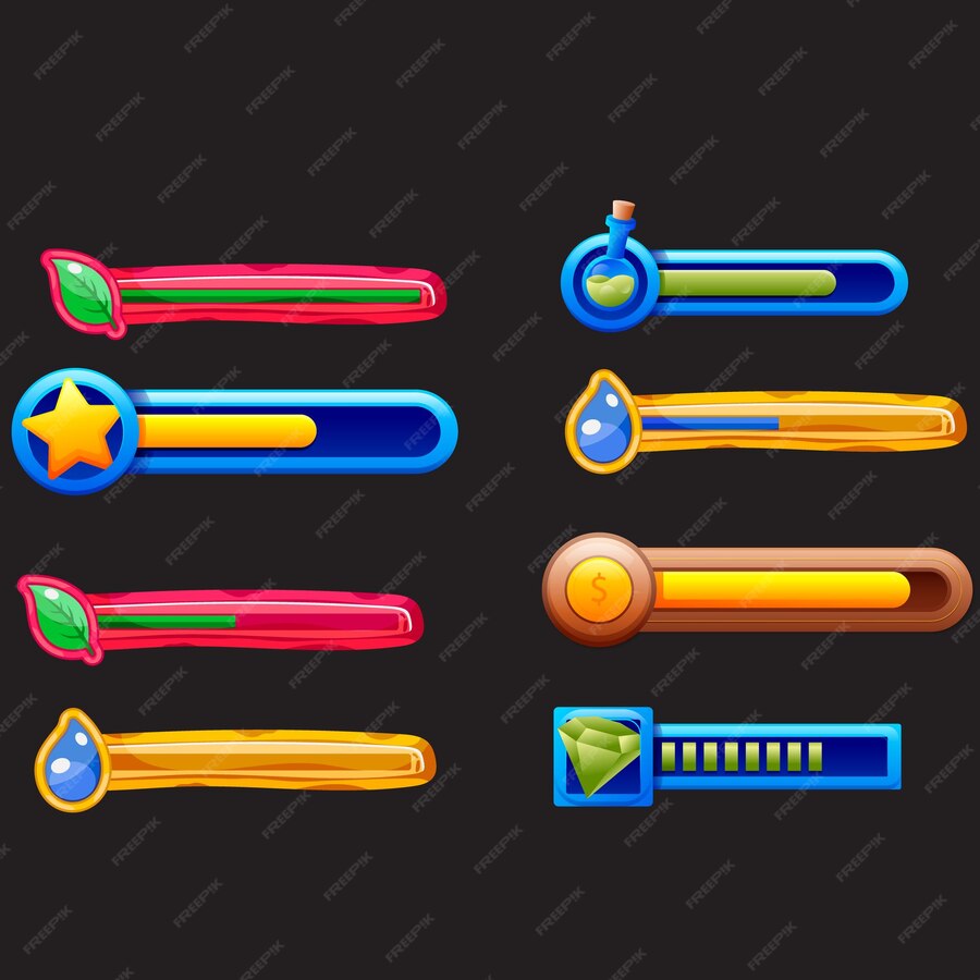 Premium Vector | Pixel game icon Retro video games element arcade UI button digital console 8bit ...