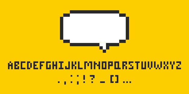 Premium Vector | Pixel speech bubbles 3 Premium Vector | Pixel speech bubbles 3