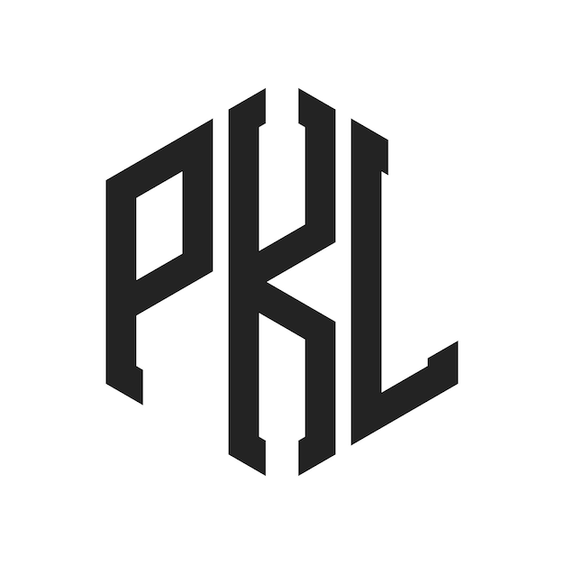 Premium Vector Pkl Logo Design Initial Letter Pkl Monogram Logo Using Hexagon Shape
