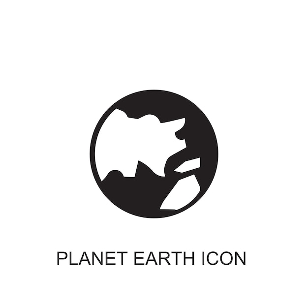 Premium Vector | Planet earth vector icon icon Premium Vector | Planet earth vector icon icon