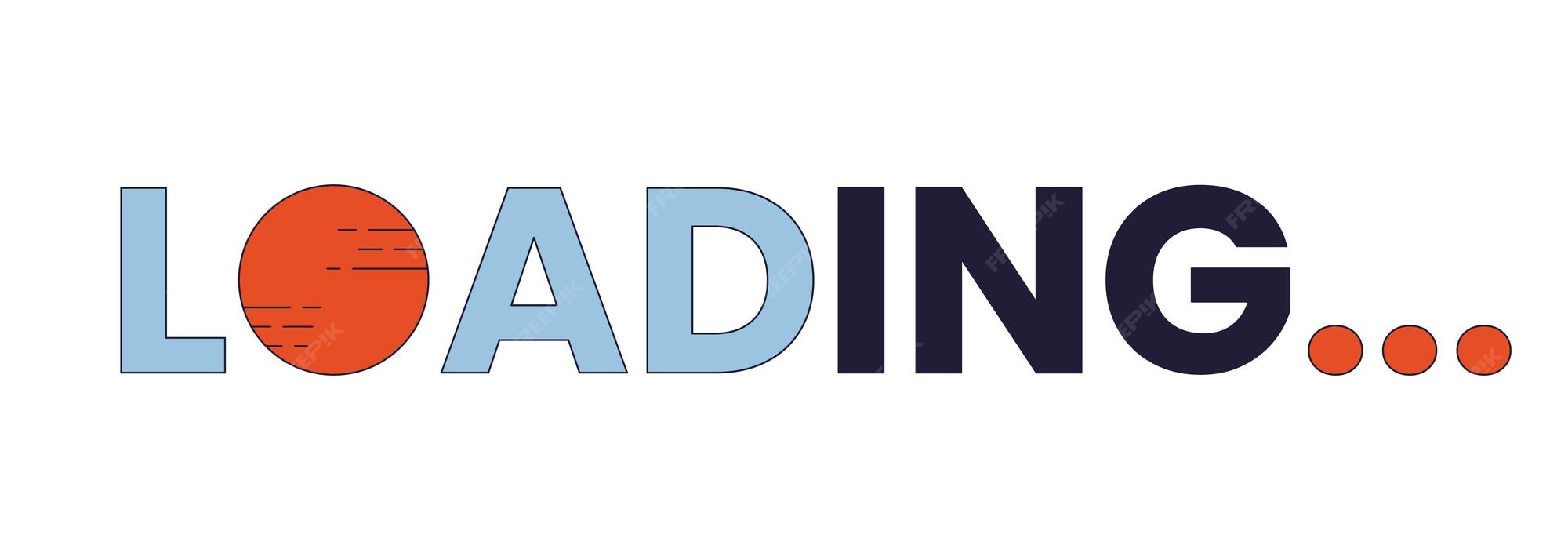 행성 로딩 텍스트 천문체 웹 로더 Ui 평평한 디자인 진행 바 그래픽 사용자 인터페이스 ⁇ 배경에 만화 ⁇ 터 일러스트 프리미엄 벡터