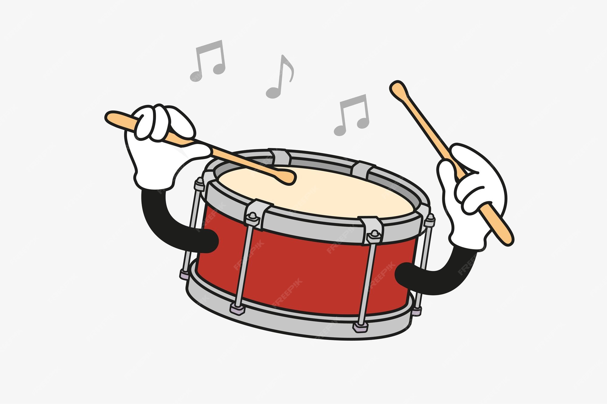Quad Drum Clip Art
