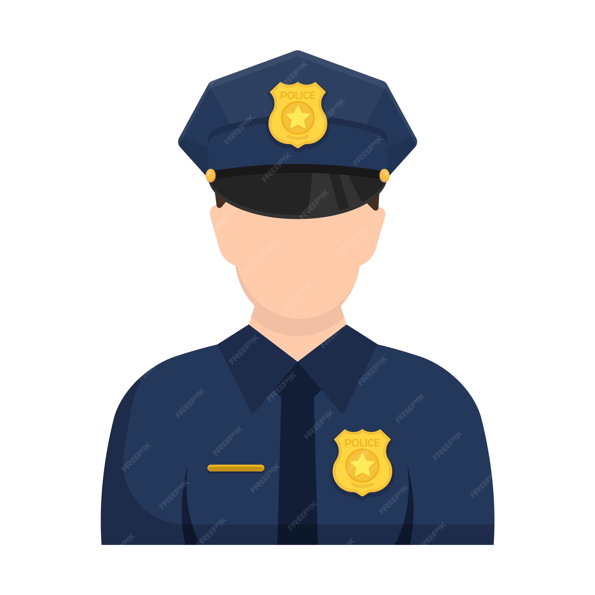Premium Vector | Police officer avatar icon vector illustration Premium Vector | Police officer avatar icon vector illustration