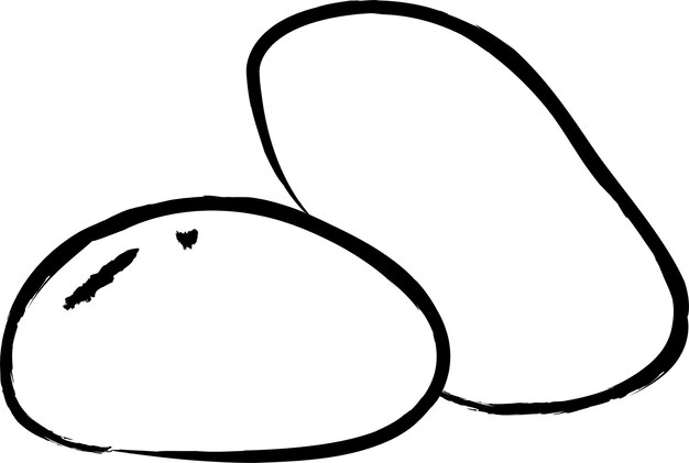Premium Vector | Potato hand drawn vector illustration Premium Vector | Potato hand drawn vector illustration