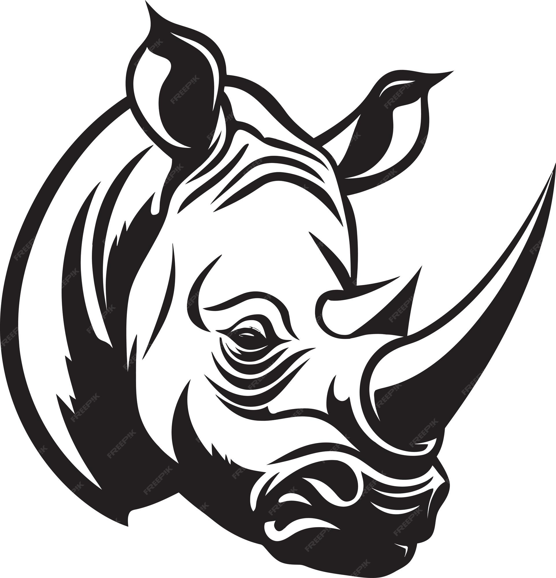 Premium Vector | Precision and accuracy in rhino vector design the art ... Premium Vector | Precision and accuracy in rhino vector design the art ...
