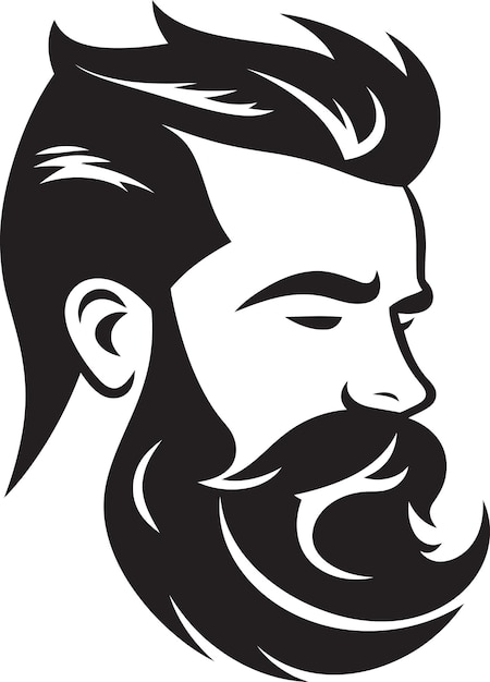 Premium Vector | Precision and Poise Mastering the Art of Beard Trimming Premium Vector | Precision and Poise Mastering the Art of Beard Trimming