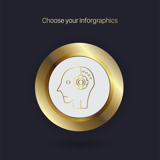 Premium Vector | Premium Artefactual Intelligence concepts golden ... Premium Vector | Premium Artefactual Intelligence concepts golden ...