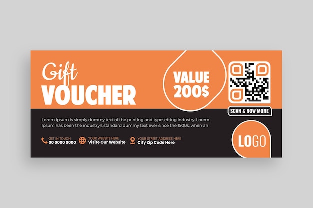 Premium Vector | Premium vector exclusive gift voucher coupon design ... Premium Vector | Premium vector exclusive gift voucher coupon design ...