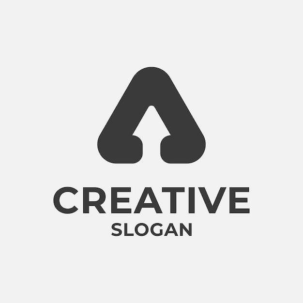 Premium Vector | Premium vector letter a simple logo Premium Vector | Premium vector letter a simple logo