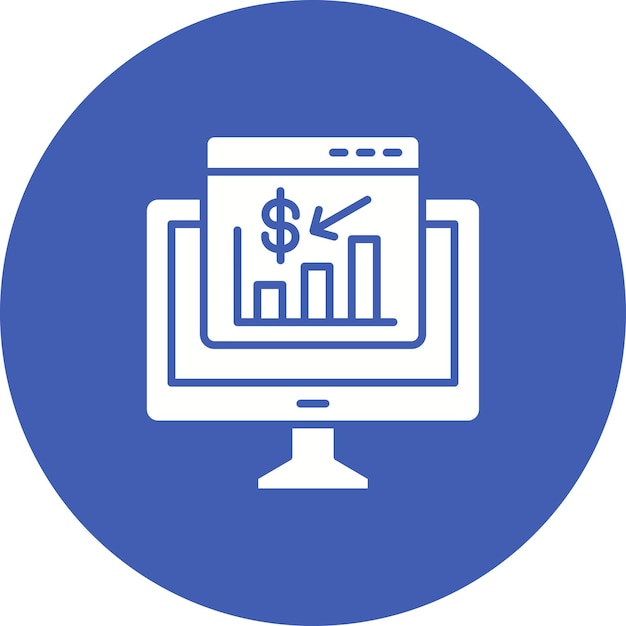 Premium Vector | Price Decrease Icon