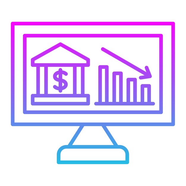 Premium Vector | Price Decrease Icon