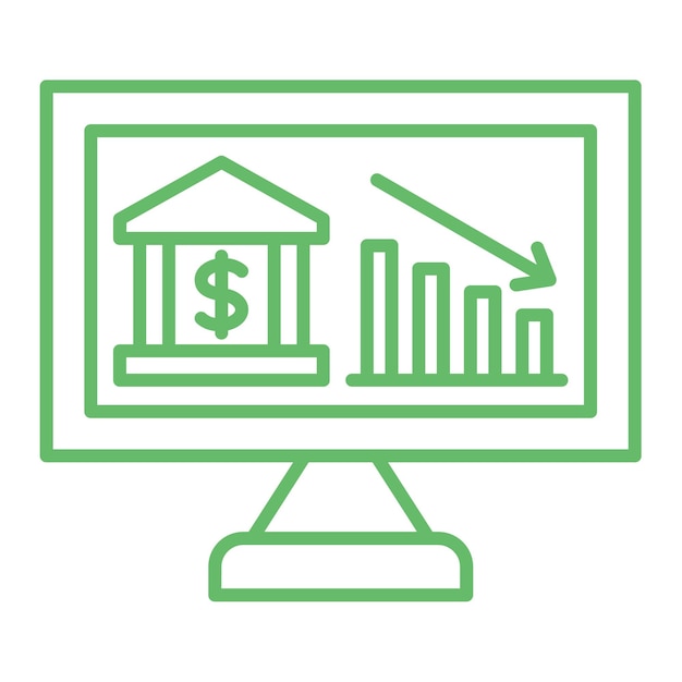 Premium Vector | Price Decrease Icon