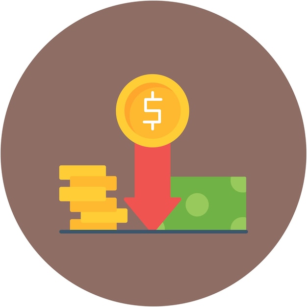 Premium Vector | Price decrease vector illustration style