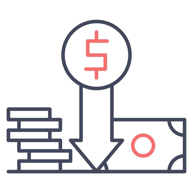 Premium Vector | Price Decrease Vector Illustration Style