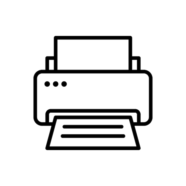 Premium Vector | Printer icon vector design template simple and clean Premium Vector | Printer icon vector design template simple and clean