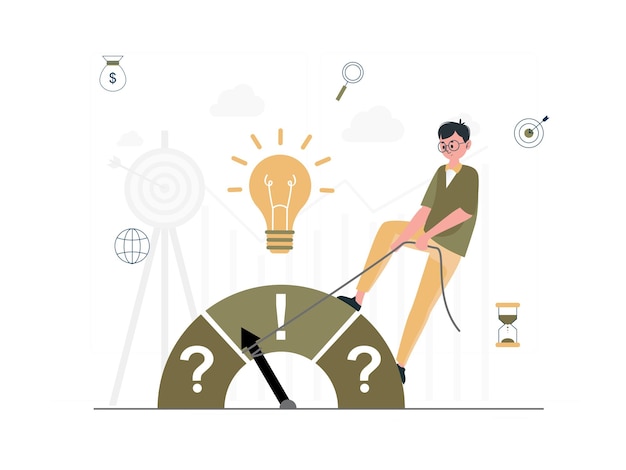 Premium Vector | Problemsolving labyrinth concept illustration Premium Vector | Problemsolving labyrinth concept illustration