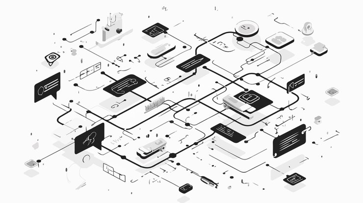 Professional 2D Flow Chart Process Illustration | Premium AI-generated ... Professional 2D Flow Chart Process Illustration | Premium AI-generated ...