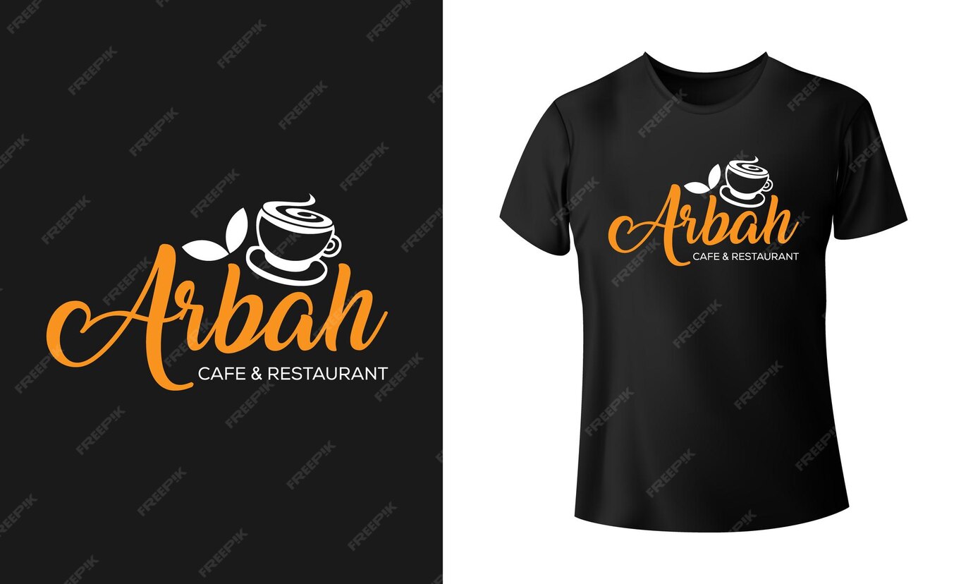 Premium Vector Professional Coffee Logo And T Shirt Design Vector