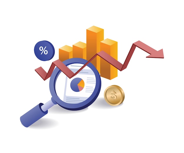 Premium Vector | Professional seo analytics business Premium Vector | Professional seo analytics business