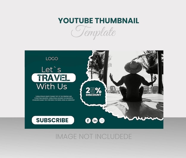 Premium Vector Professional Youtube Thumbnail Design Template Vector
