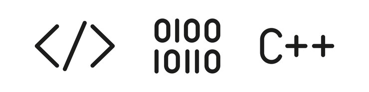 Premium Vector Program Coding Vector Icon Set Programming Language Outline Icons