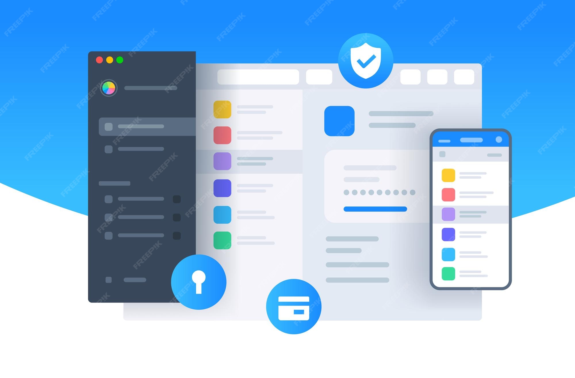 Premium Vector | Program for creating a single Password Password ...