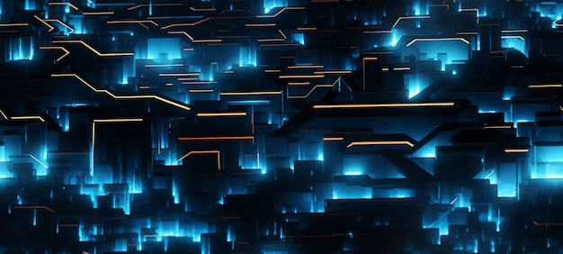 Premium Vector | Program database binary monitor software cyberspace code cyber virtual connect ...