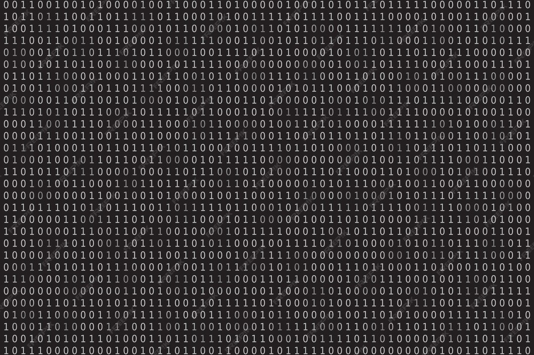 Premium Vector | Program datum background programming binary coding matrix vector illustration