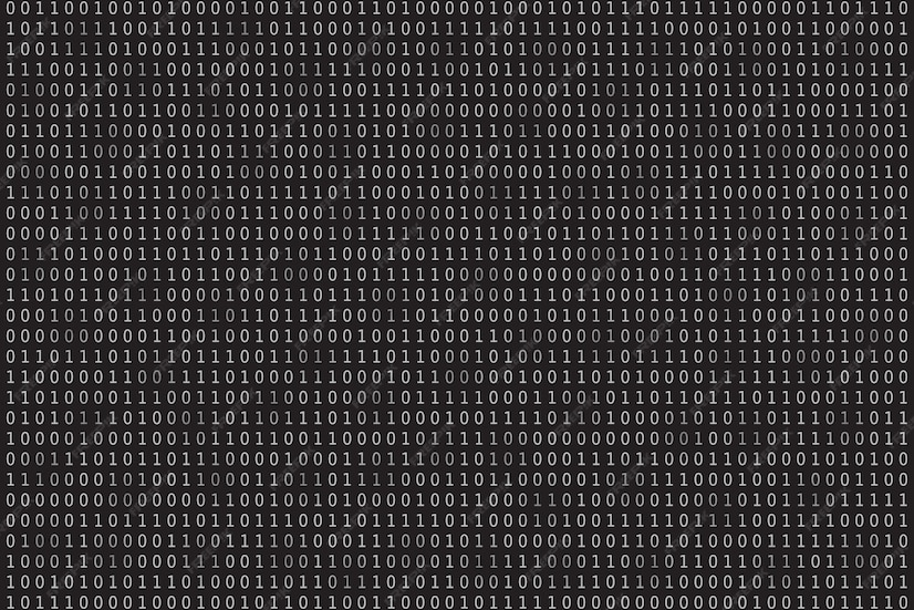 Premium Vector | Program datum background programming binary coding matrix vector illustration