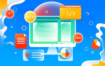 Premium Vector | Programmer's day on october 24th, programmer writing ...