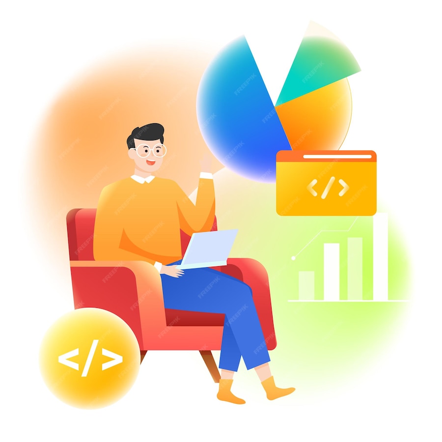 Premium Vector Programmers Day On October 24th Programmer Writing