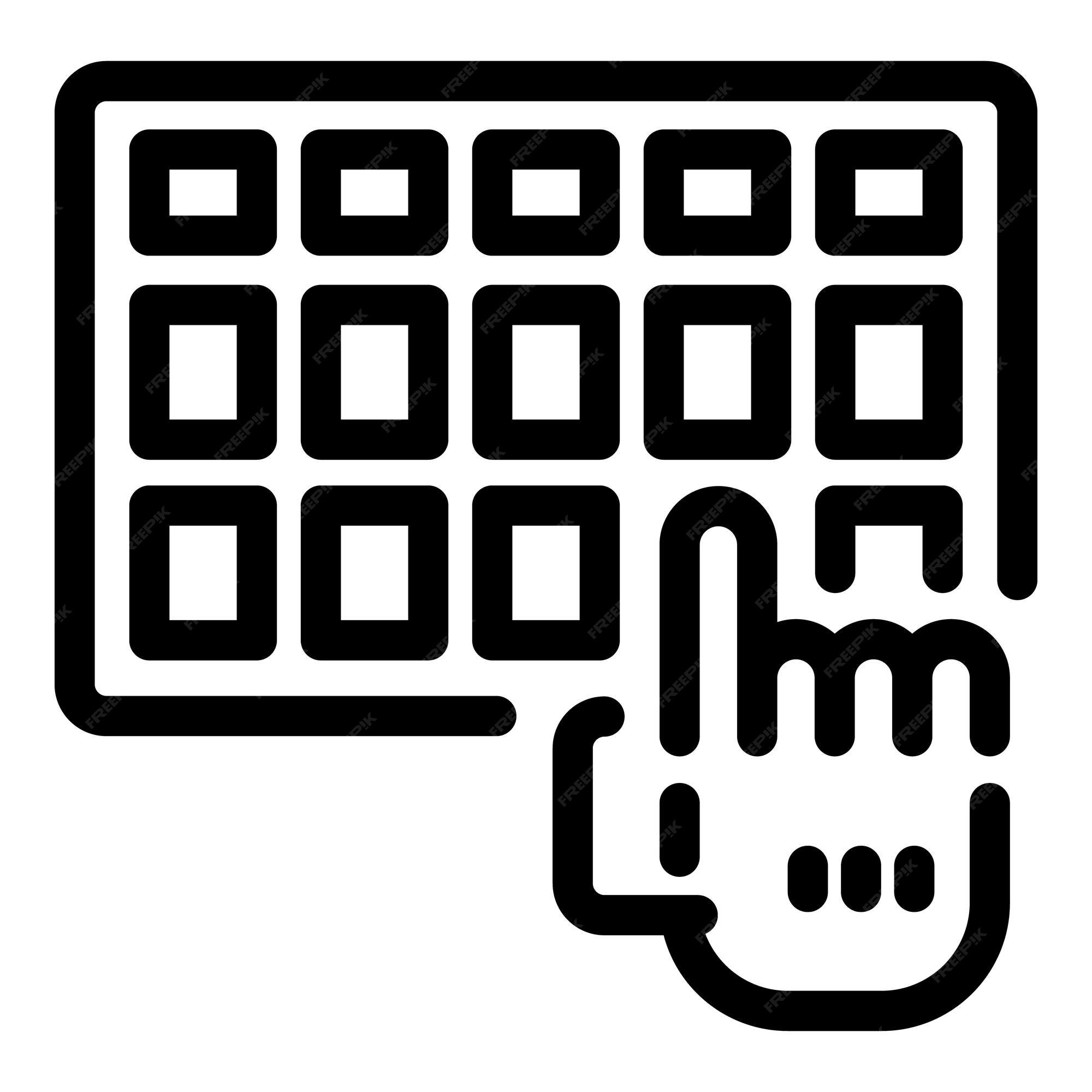 Premium Vector Programmer Using Keyboard On Computer For Coding And Programming