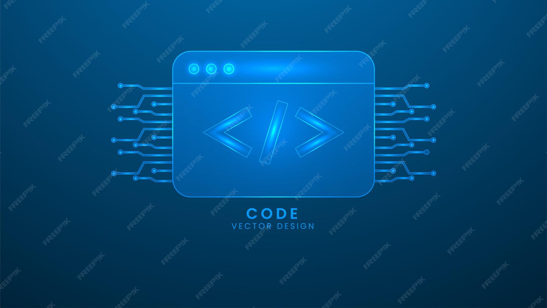 Premium Vector | Programming code development Computer programming and ...
